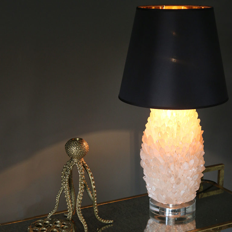 Crystal Flower Lamp - London Essentials. Shop Statement Lights