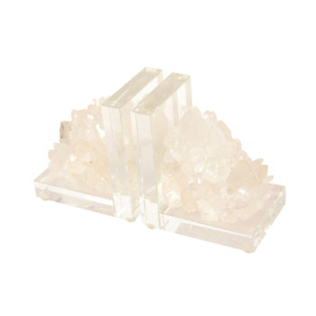 Crystal Bookends - London Essentials. Shop luxury decor for the home