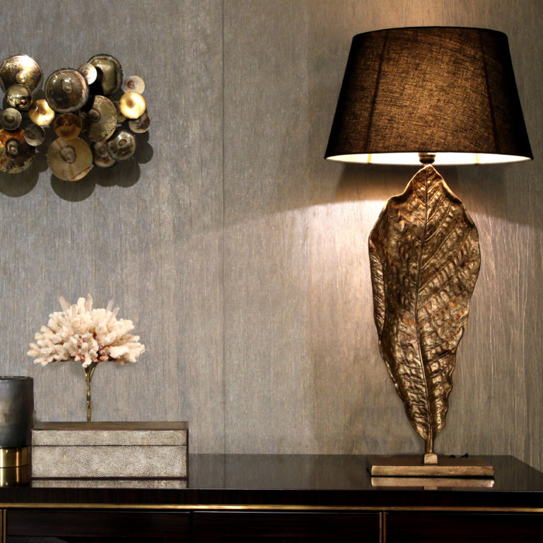 Gala Lamp, Gold - Luxury Lighting, Interior Accessories, London Essentials