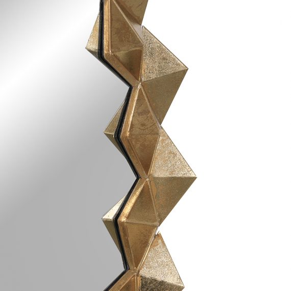 Spike Round Mirror | London Essentials